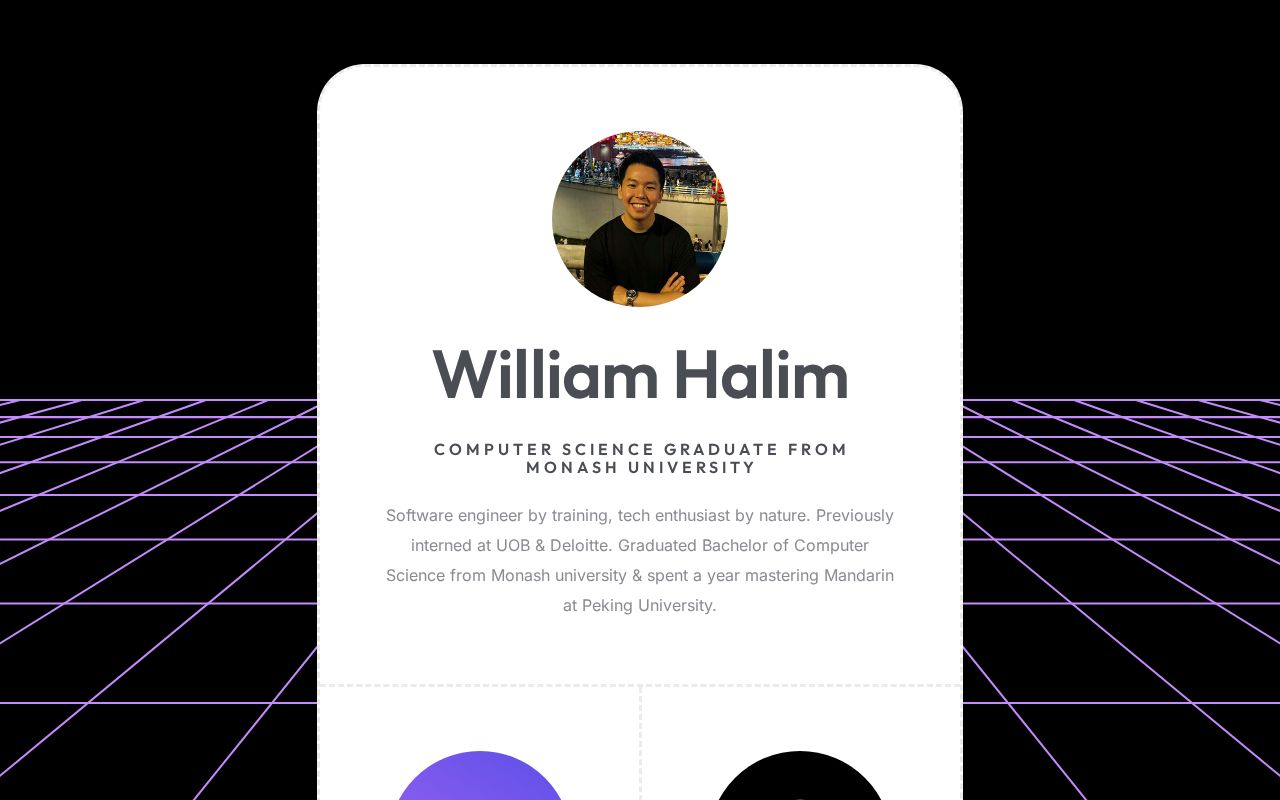 William Stephanus' Carrd